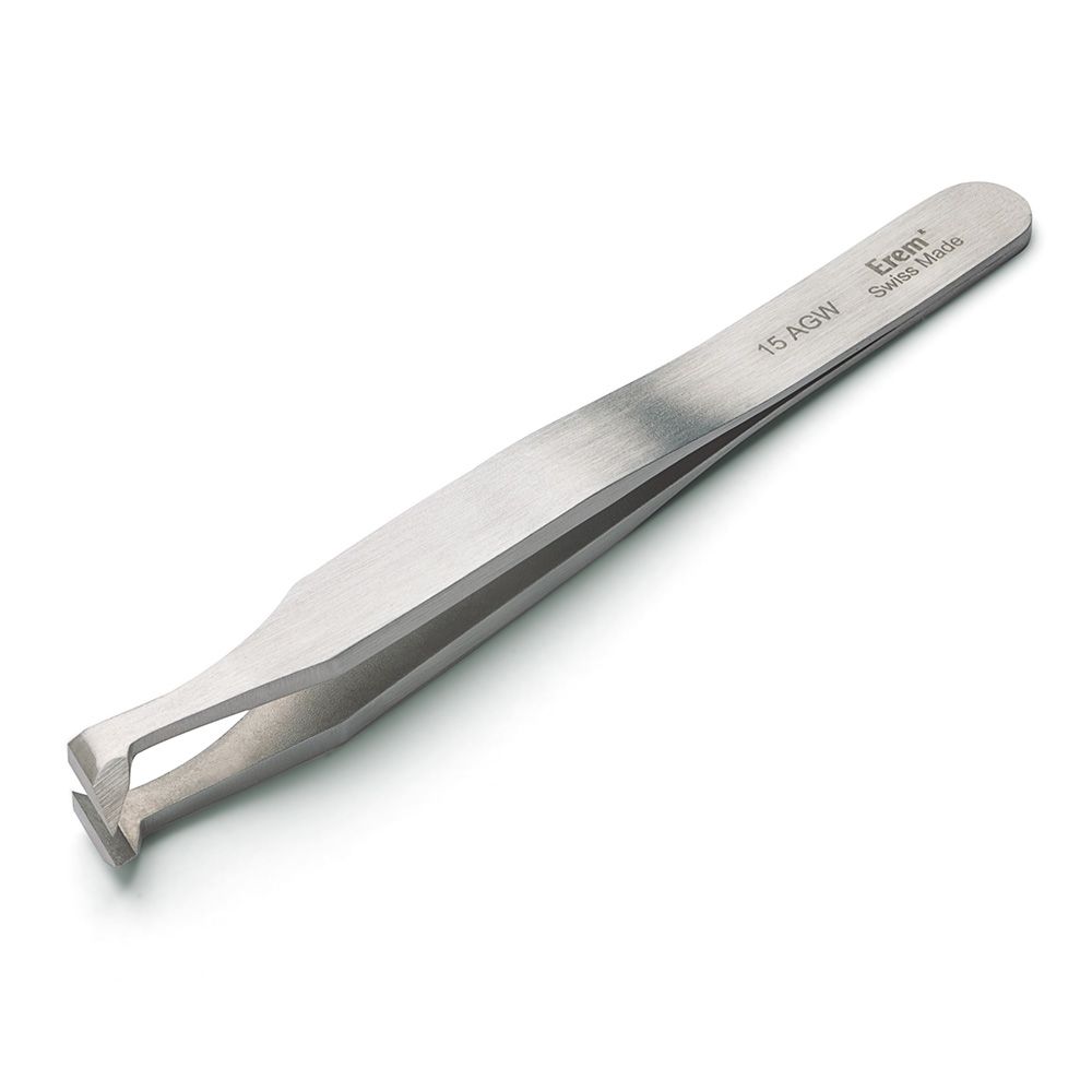 Weller 15AGW 4-1/2" Narrow Oblique Head Cutting Tweezers for Soft Wires