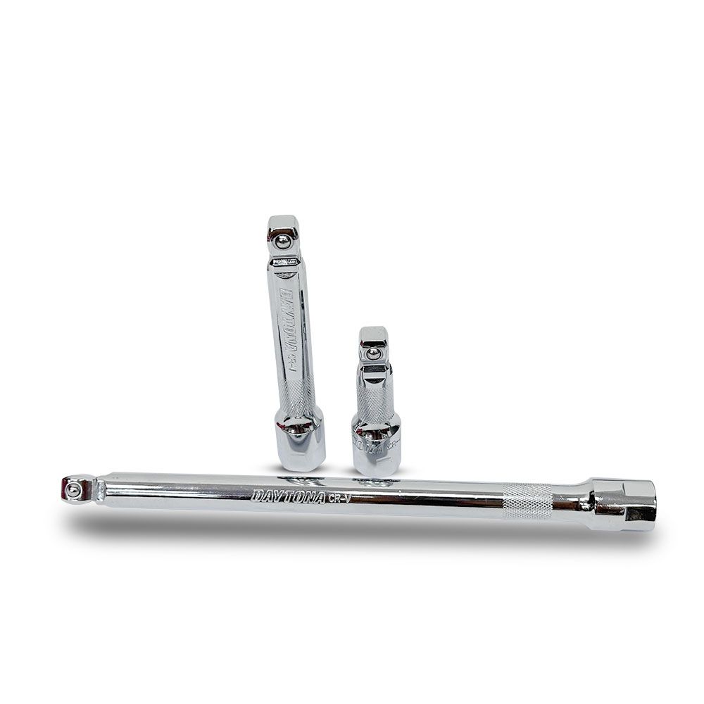 Daytona DWE1203 3pcs 1/2" Drive Wobble Extension Bar Set