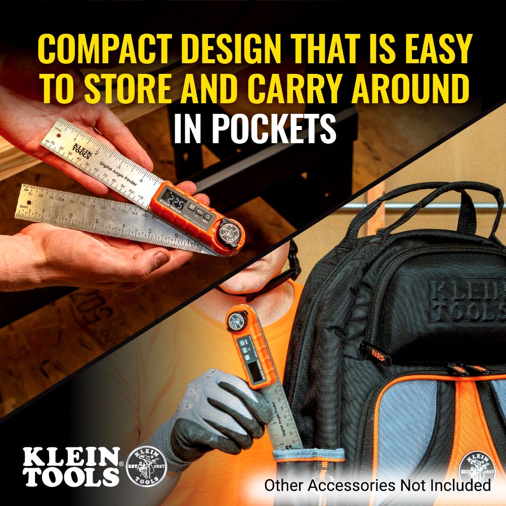 Klein A-935DAF Digital 3-In-1 Angle Finder With Readout / Calculator