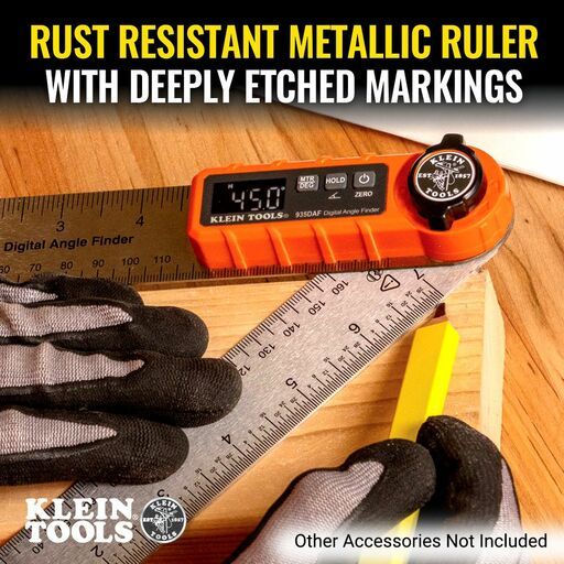 Klein A-935DAF Digital 3-In-1 Angle Finder With Readout / Calculator