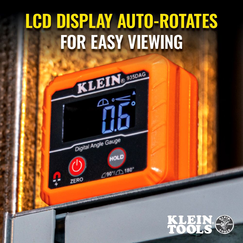 Klein A-935DAG Digital Angle Gauge and Level