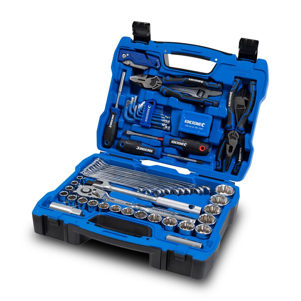 Kincrome K1859 85pce 1/2" Metric Sockets & Accessories Portable Tool Kit