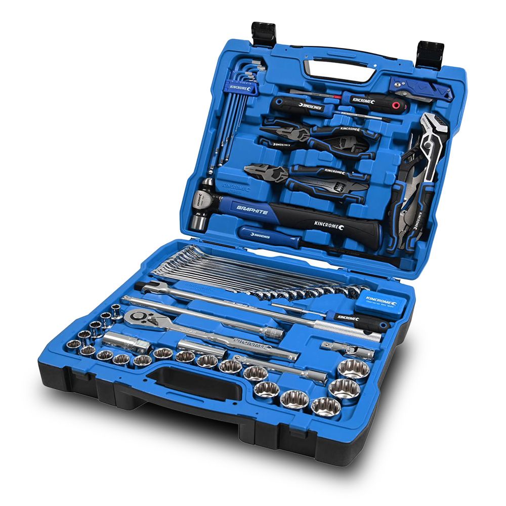 Kincrome K1865 94pce 1/2" Sockets & Accessories Portable Metric Tool Kit