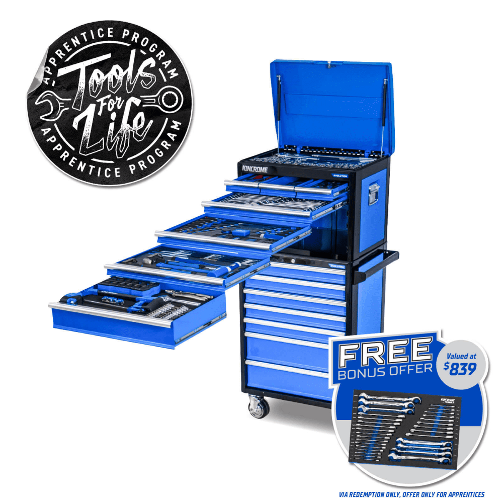Kincrome P1710 306pce 14 Drawer (26”) EVOLUTION Workshop Tool Kit