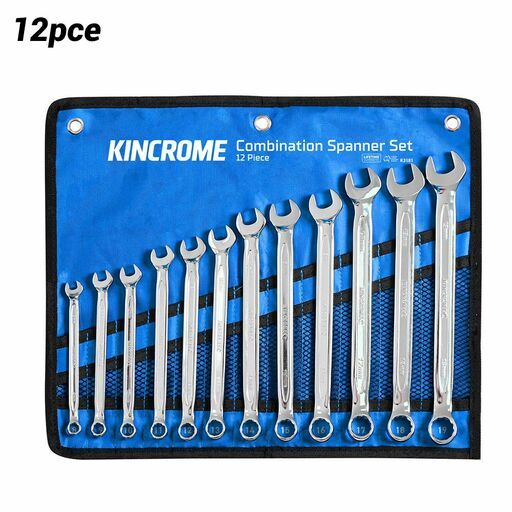 Kincrome K3181 12pce Metric Combination Spanner Set