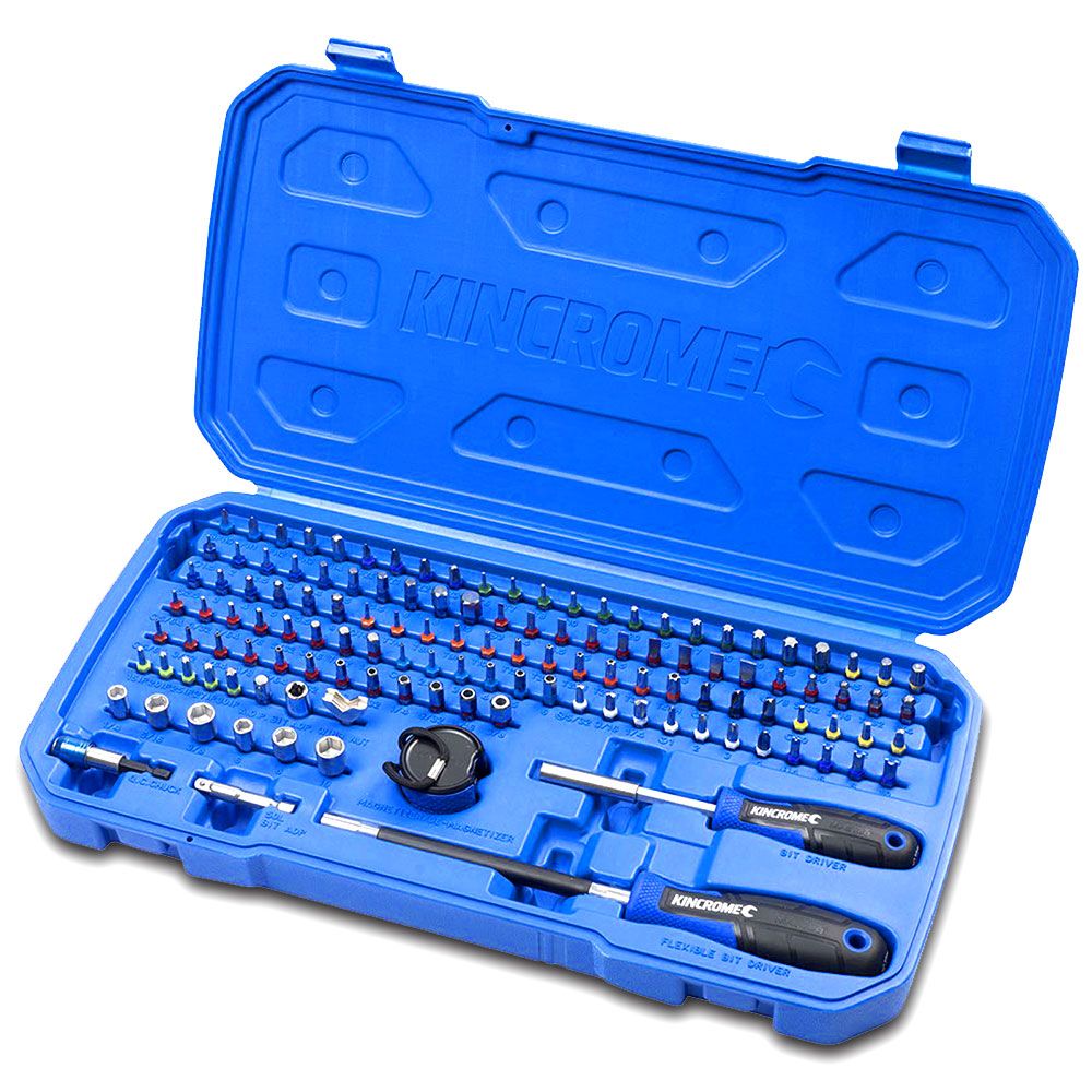 Kincrome K5501 128 Piece TorqueMaster® Master Bit & Driver Set
