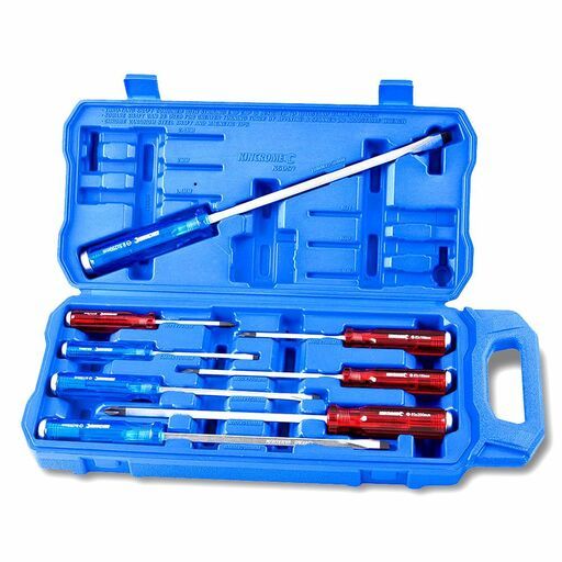 Kincrome K5057 8pce Thru-Tang Screwdriver Set