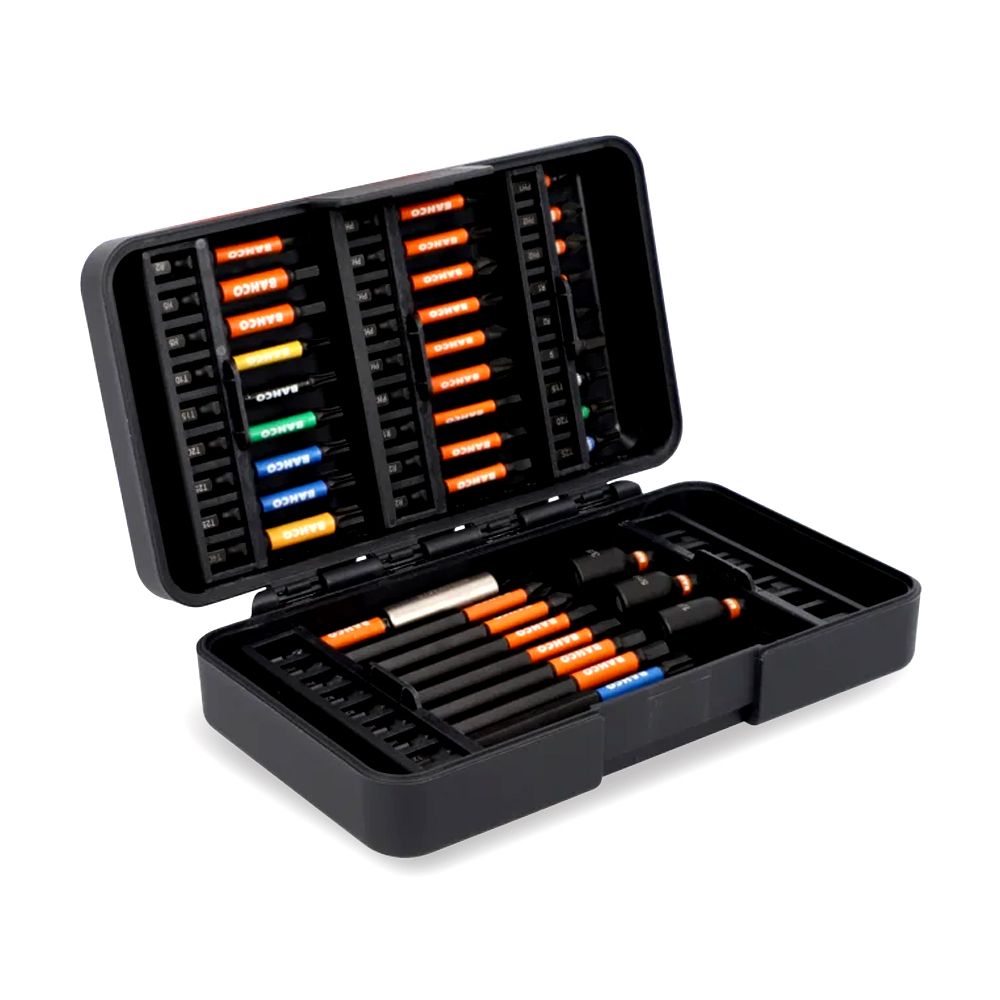 Bahco 66IM/38C-1 38pce 1/4" Impact Torsion Bit Set For Phillips / TORX ...