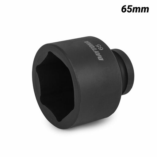 Daytona D1S75MM 75mm 1" Drive 6 Point Metric Impact Socket