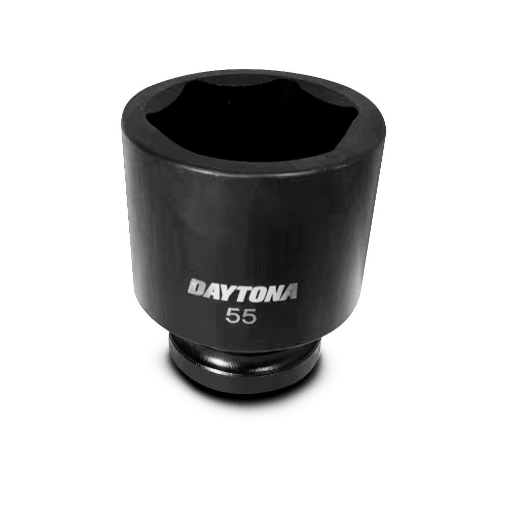 Daytona D1S55MM 55mm 1" Drive 6 Point Metric Impact Socket