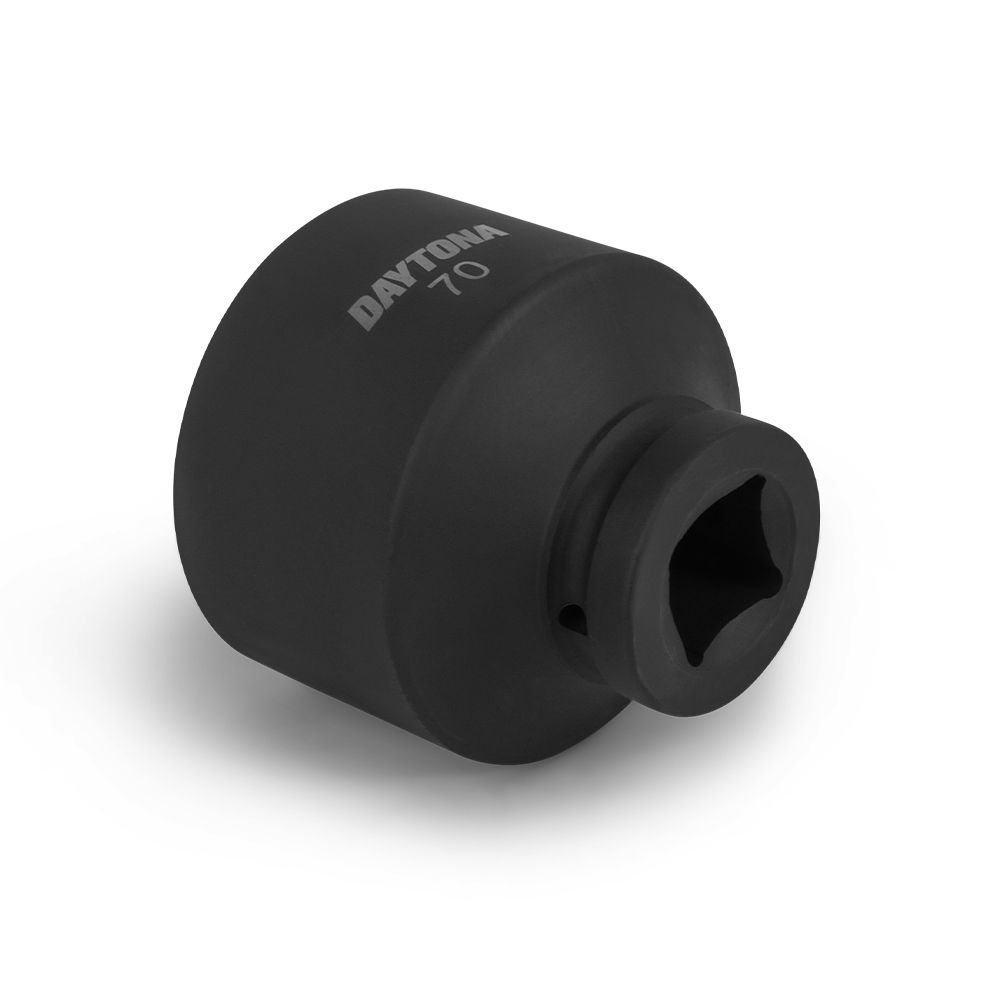 Daytona D1S70MM 70mm 1" Drive 6 Point Metric Impact Socket