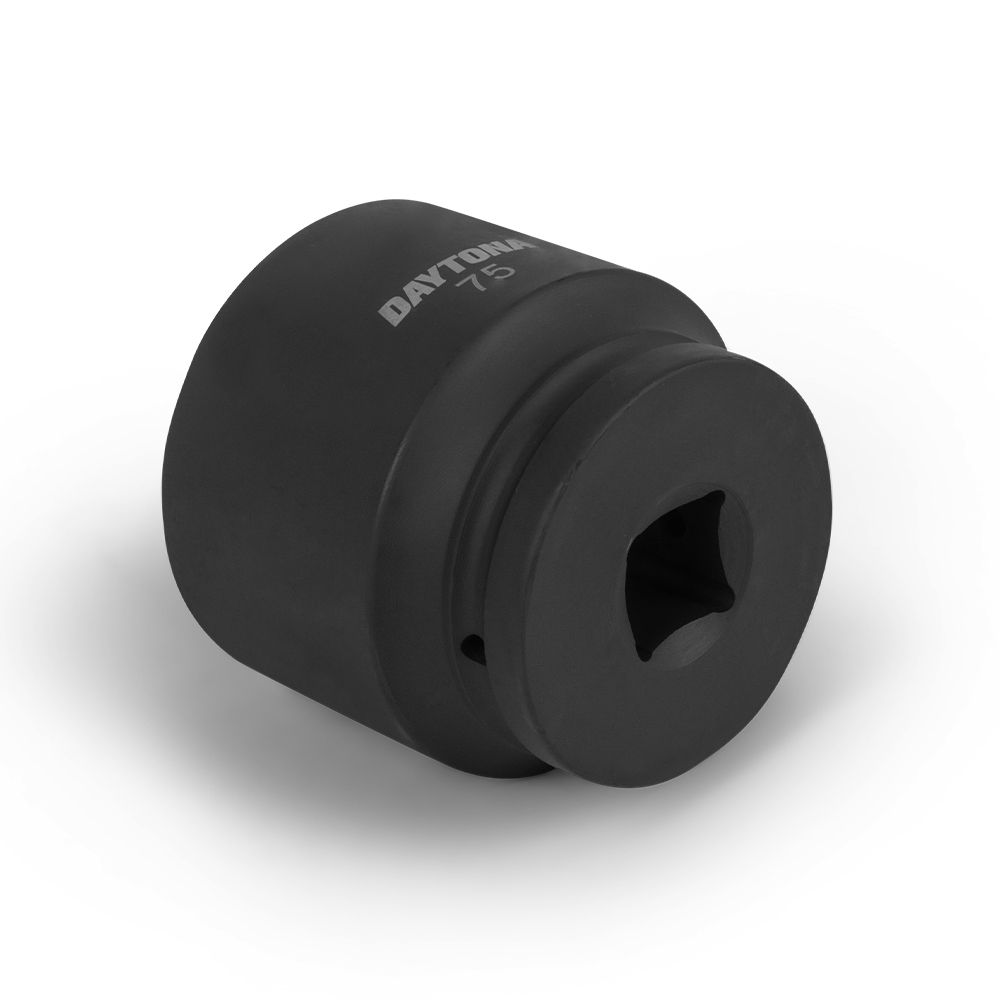 Daytona D1S75MM 75mm 1" Drive 6 Point Metric Impact Socket