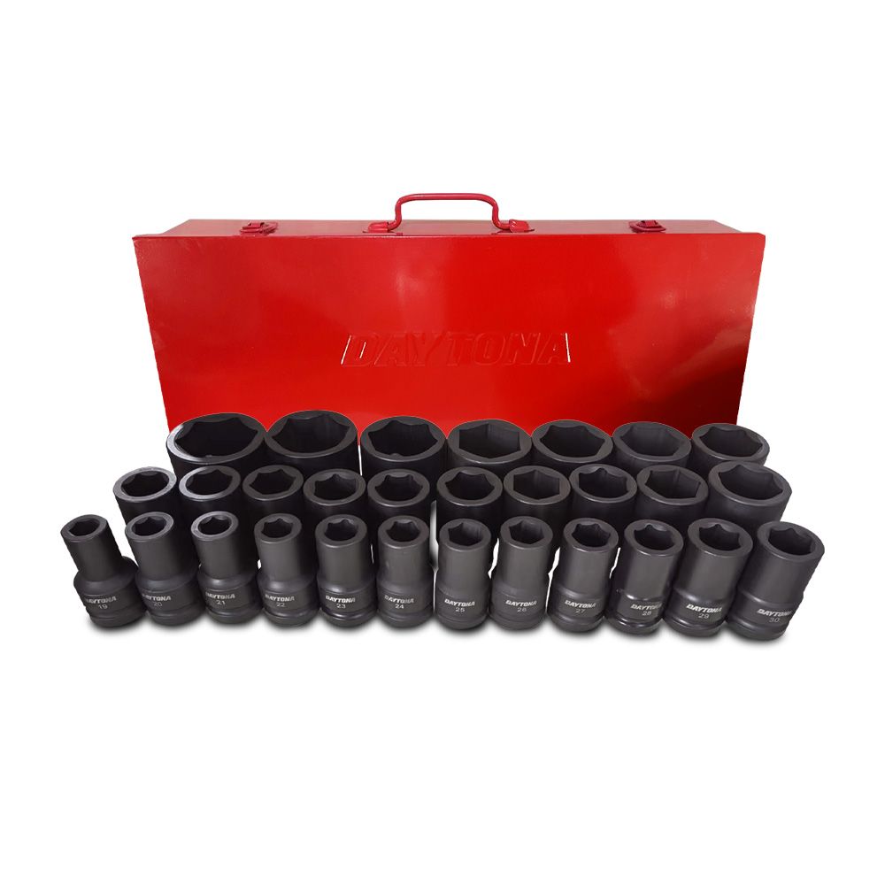 Daytona DISE291 29pce 1" Deep Impact Sockets Set Metric