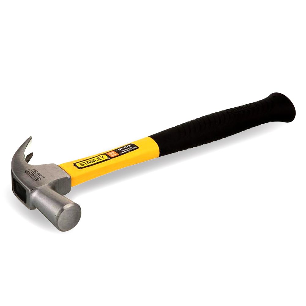 Stanley 51-072 20Oz / 565G Curve-Claw Fiberglass Hammer