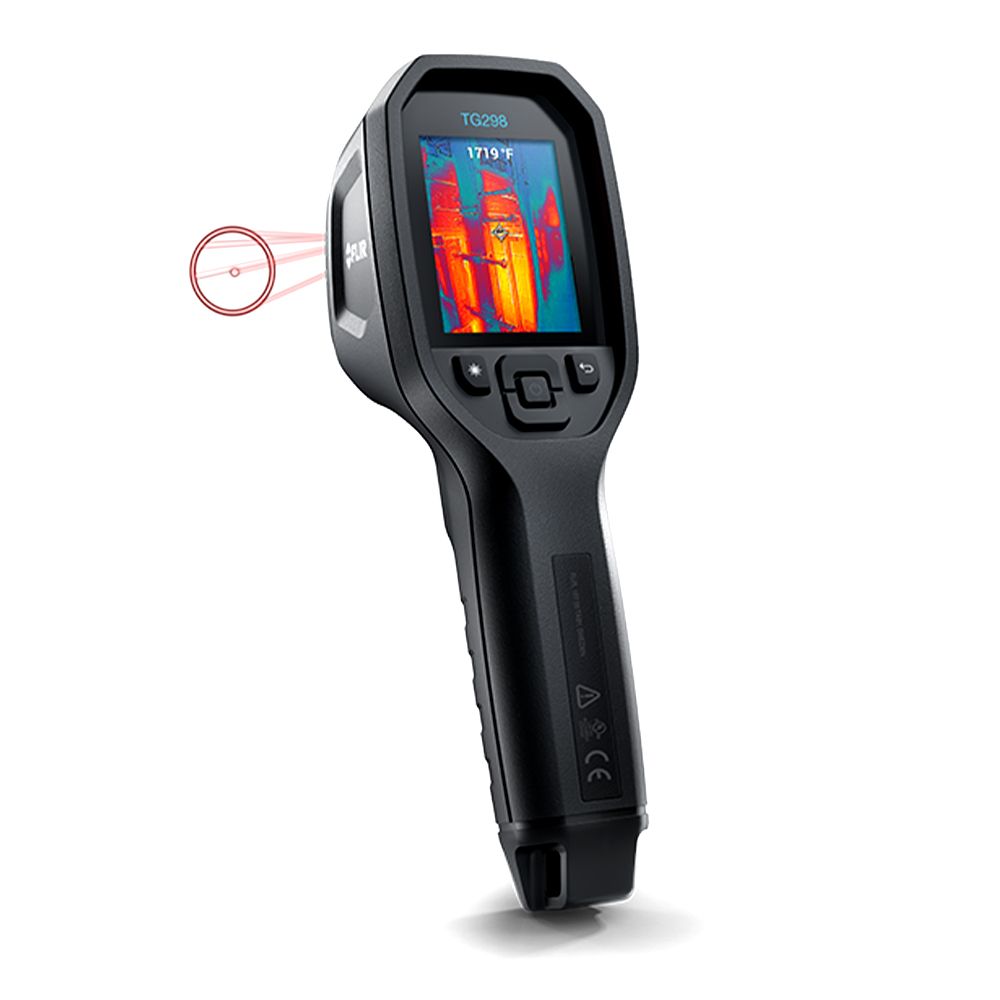FLIR TG298 (87506-0606) 30:1 High Temperature Spot IR Thermal Imaging ...