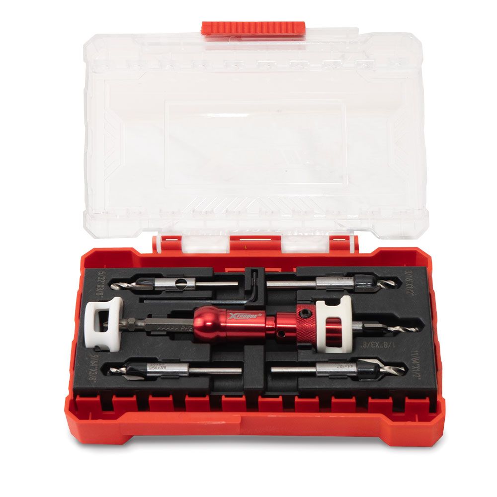 Xtorque XCS5P 5pcs Countersink Drill Bit Set