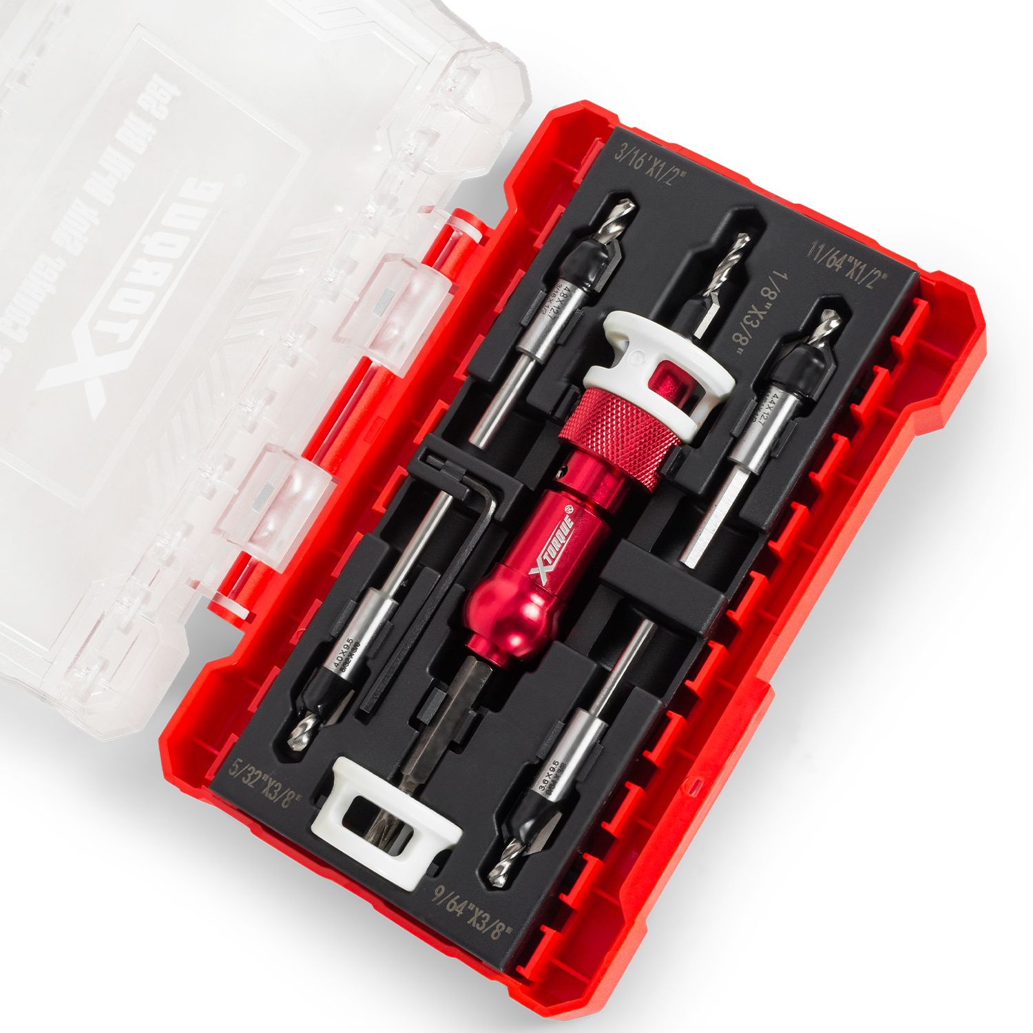 Xtorque XCS5P 5pcs Countersink Drill Bit Set
