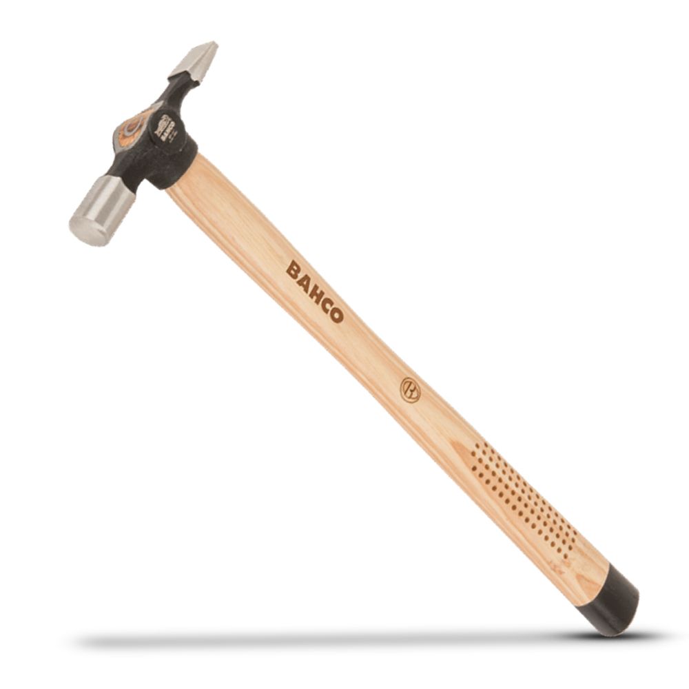 Bahco 490-3.5 325mm Cross Pein Pin Hammer with Hickory Handle
