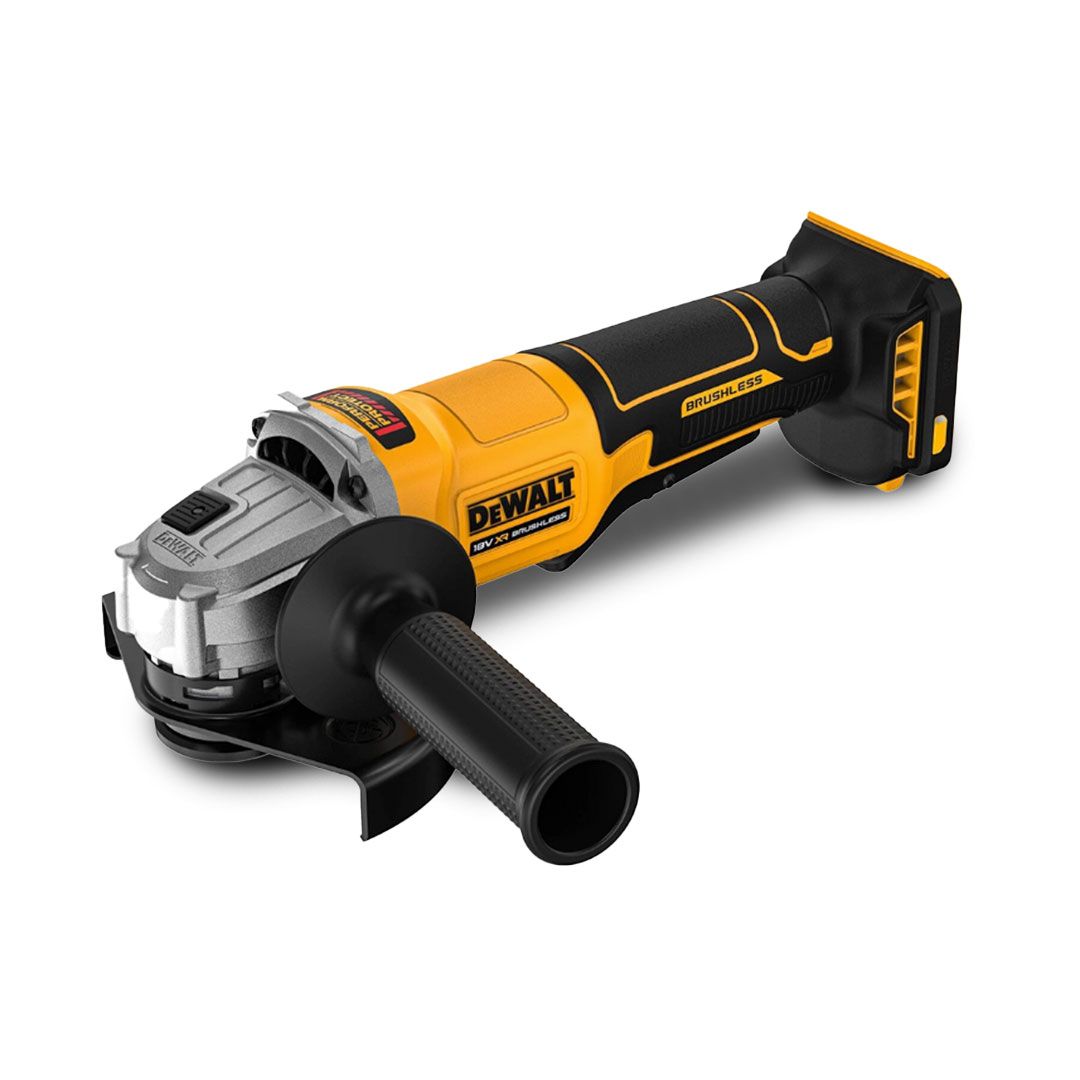 DeWalt DCG408N-XJ 18V XR Brushless 125mm Angle Grinder with Paddle ...