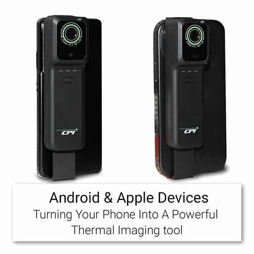 CPI CTH256 Mobile Thermal Image Camera Suits Apple & Android Wireless ...