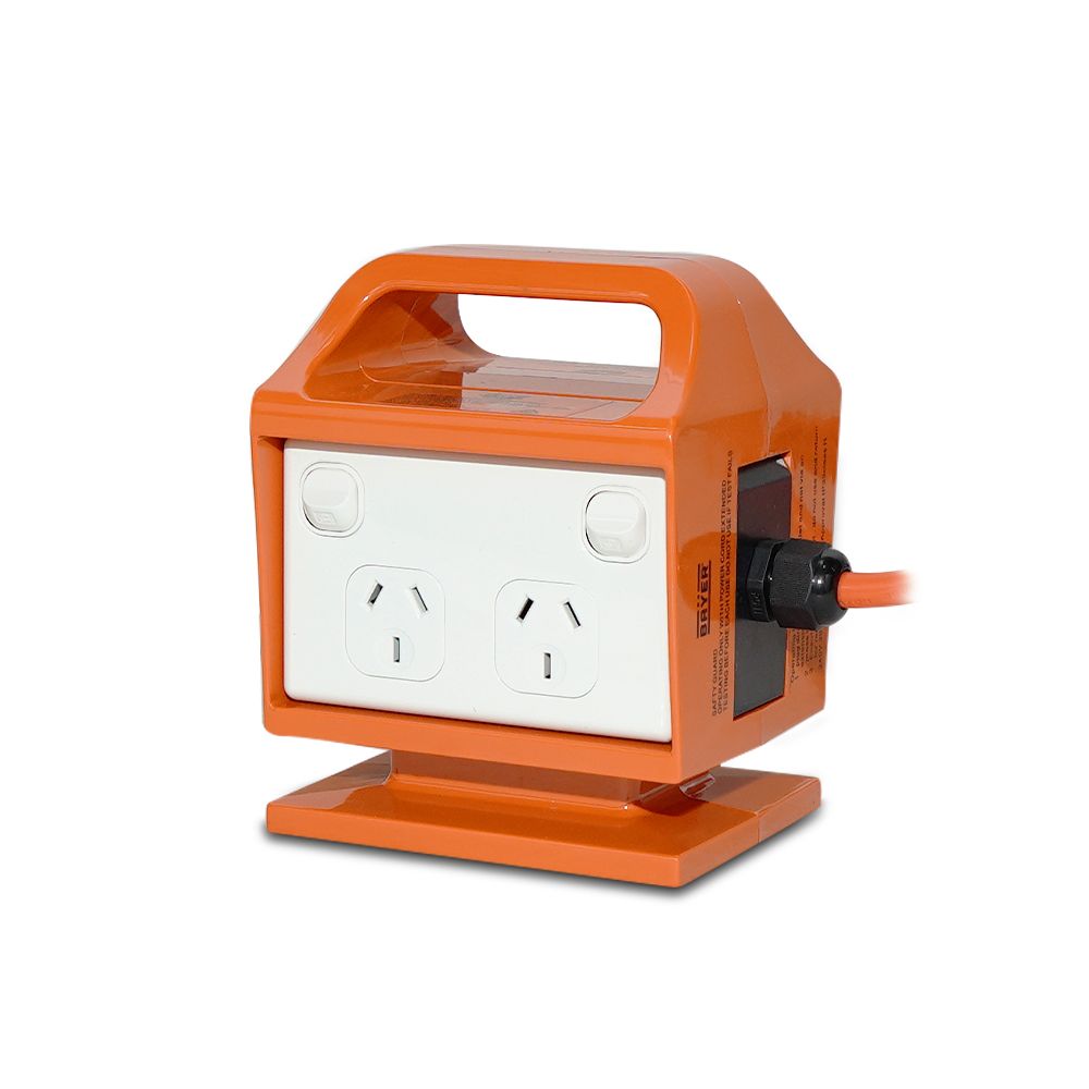 Bayer B15AMPH 240V Power Outlet 15Amp Quad Outlet Portable power Safety Box