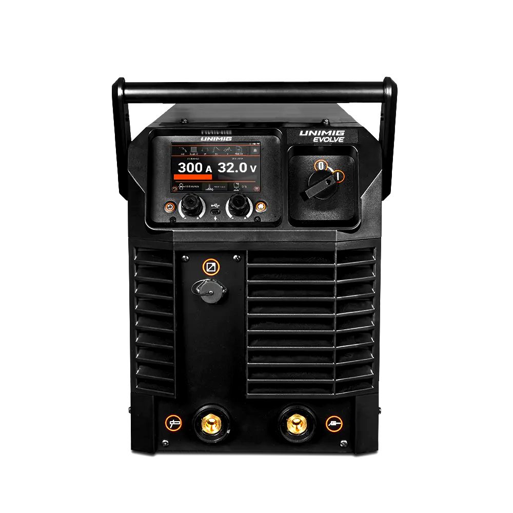 UNIMIG U11130 EVOLVE MULTI 300 Pulse M350 Combo Kit