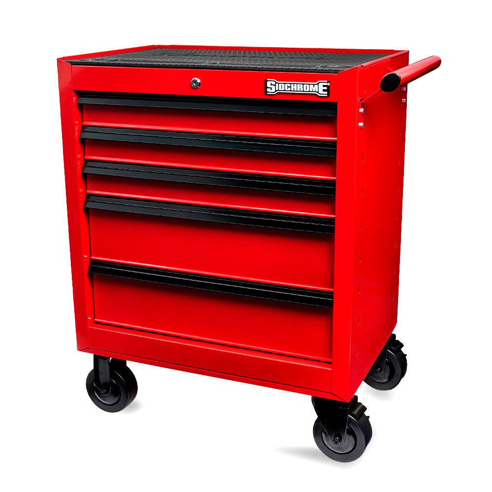 Sidchrome SCMT10163HR 226pce Metric & A/F 13 Drawer Red Hyper Colour ...
