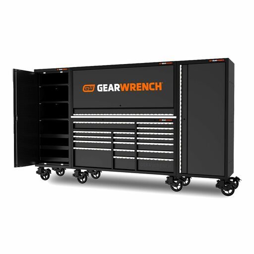 GEARWRENCH 77999 973pce Combination Tool Kit with 130" 17 Drawer Mega ...