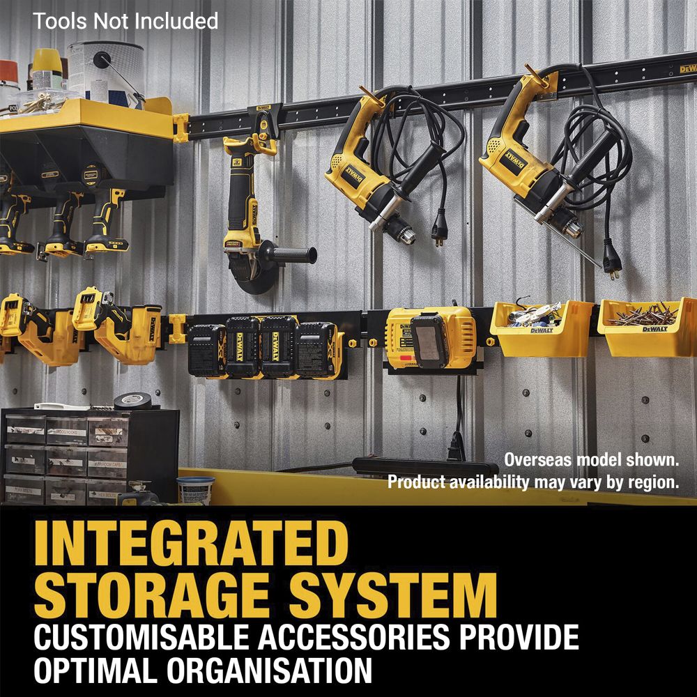 DeWalt DWST82800-1 1232mm (48") Wall Mounting Metal Rail