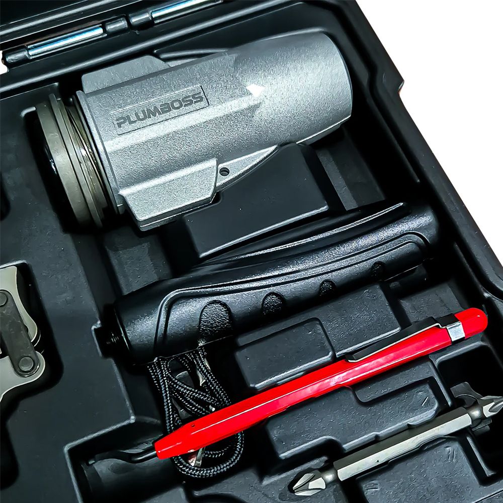 PlumBOSS DFT01 1/4" - 5/8" Drill Powered Flaring Tool Kit