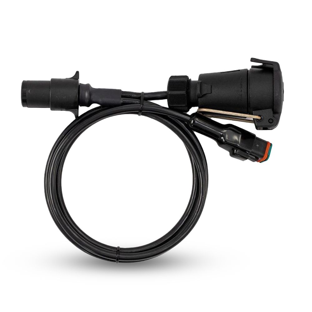 Elecbrakes A7SR-7LR 7 Small Round Pin Plug to 7 Large Round Pin Socket