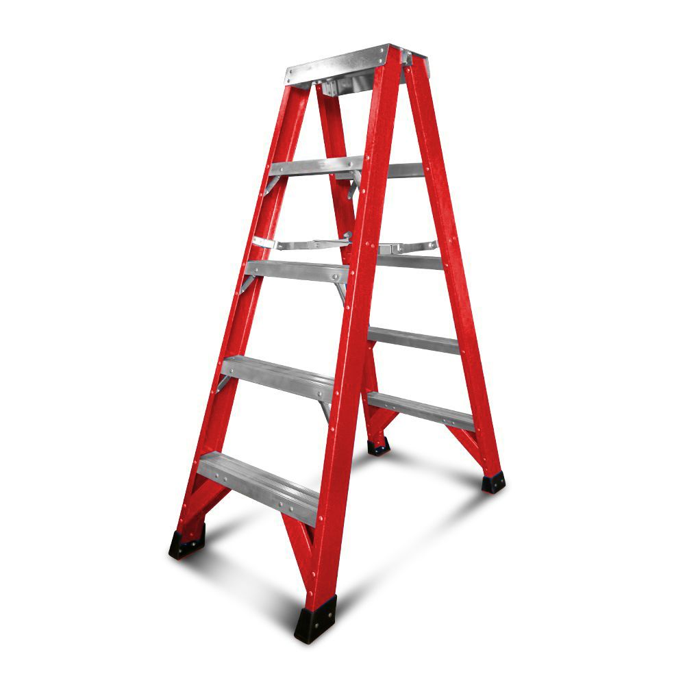 Climbrite CDSTEP4ECO 1.5m 4 Step Eco Fibreglass Double Sided Ladder