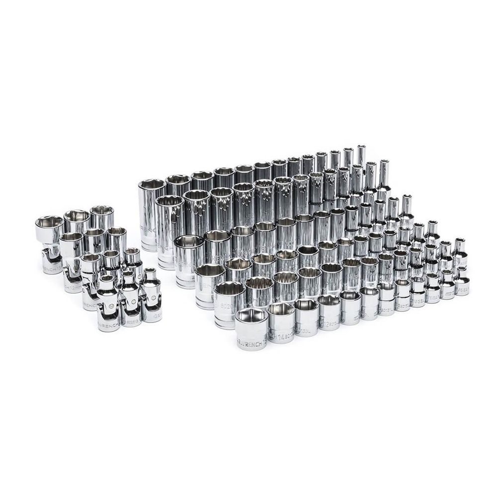 GEARWRENCH GWMSSKT14MM 89pce 1/4" Drive Master Metric Socket Set in ...