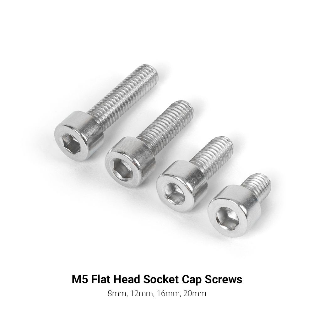 Fixed Fasteners FFFS540 540pce Flat Head Socket Cap Assortment Kit