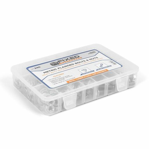 Fixed Fasteners FFMB240 240pce Heavy Duty Stainless Steel Metric ...