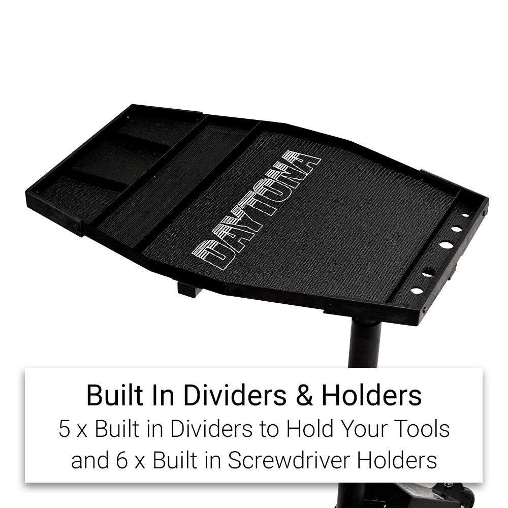 Daytona DTR1210 45kg Rolling Automotive Service Tray