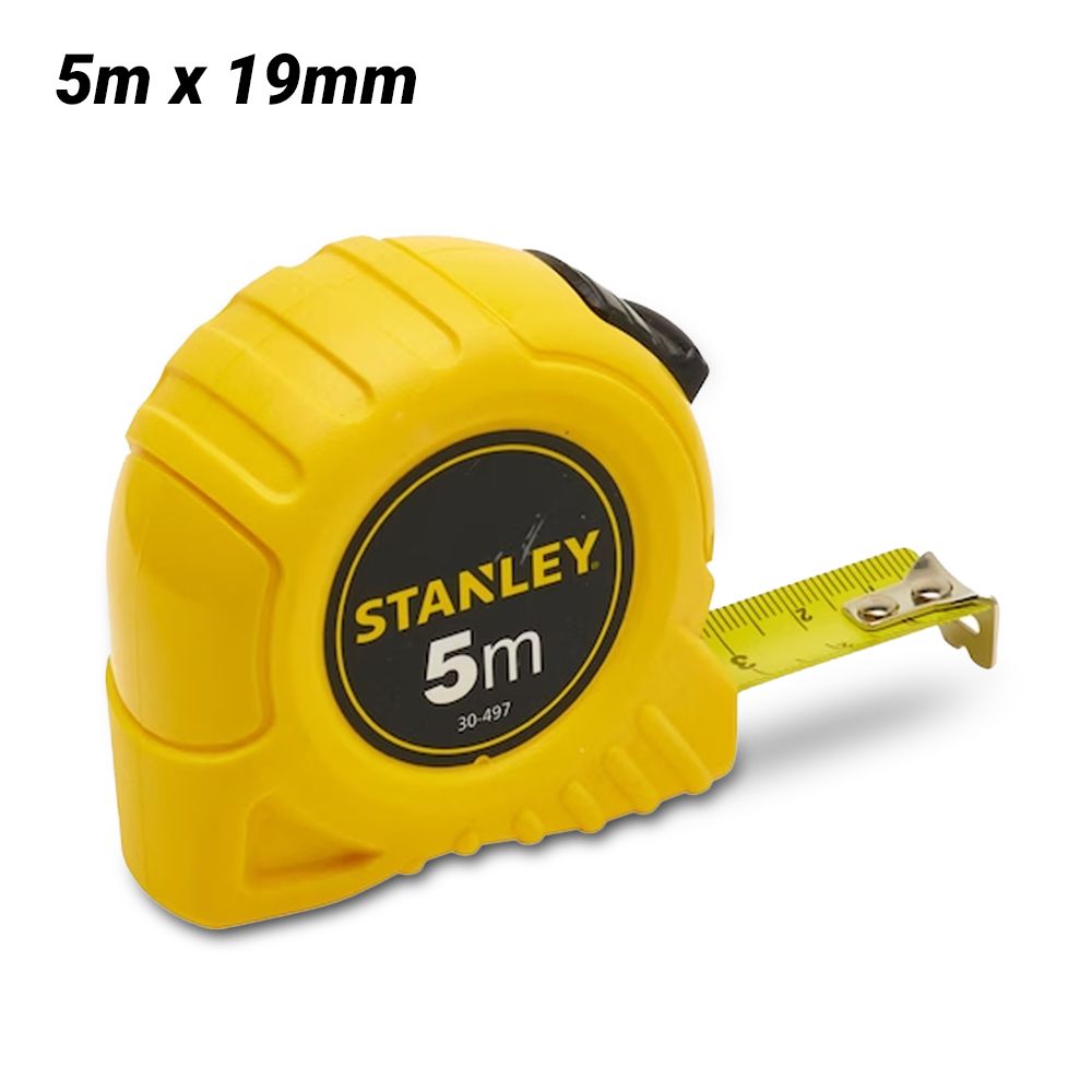 Stanley 1-30-497 5m x 19mm Tylon Coated Tape Measure