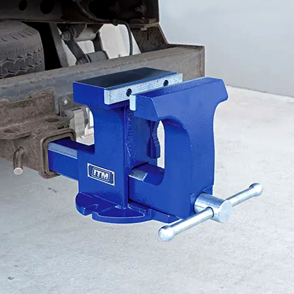 ITM TM113-150 150mm Jaw Width Cast Iron Two Bar Hitch Vice