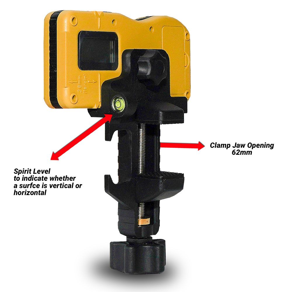 CPI CRECR Red Beam Rotary Laser Level Receiver with Bracket
