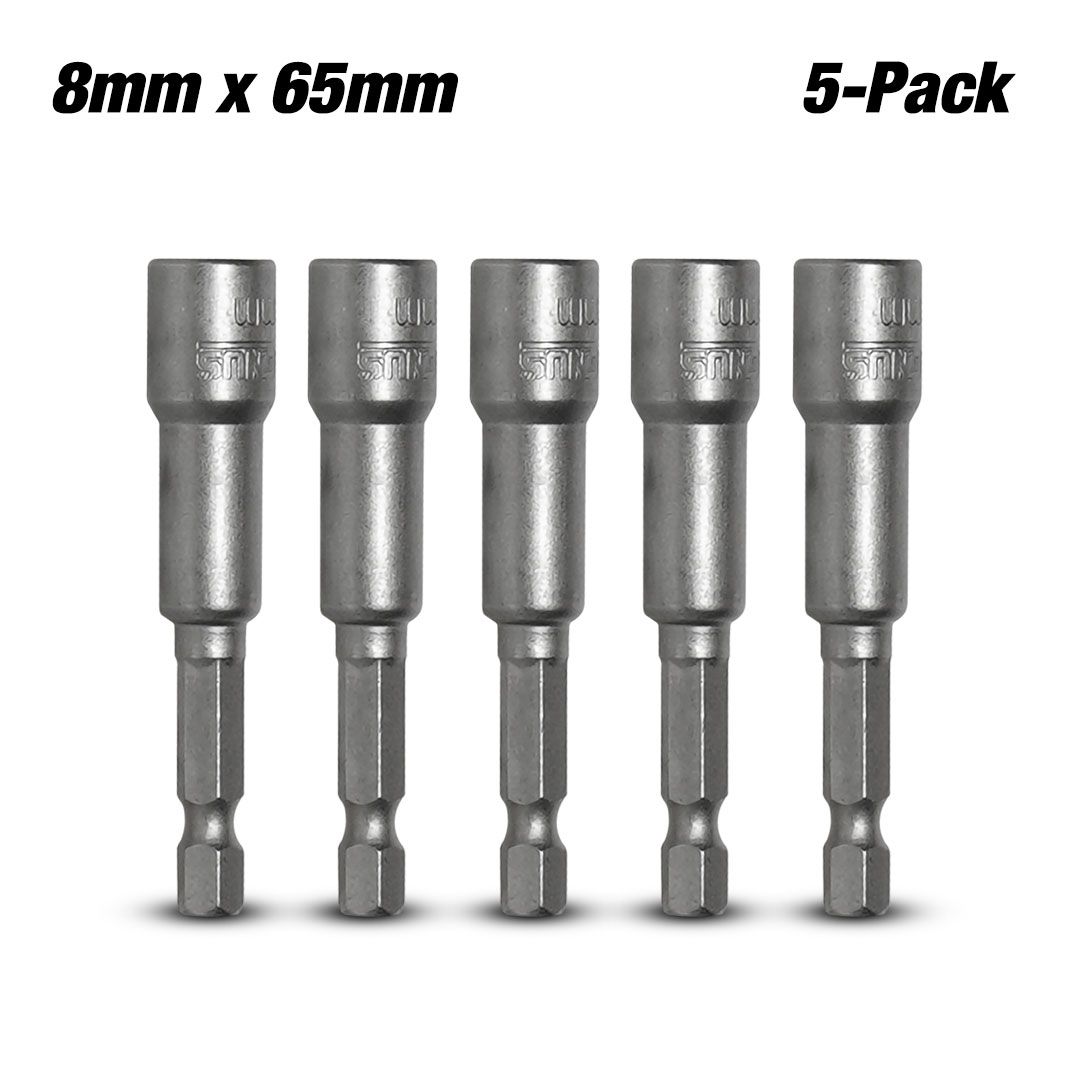 MAGNUS MAGHEX865 5pce 1/4" Drive 8mm X 65mm Hex Nut Setter