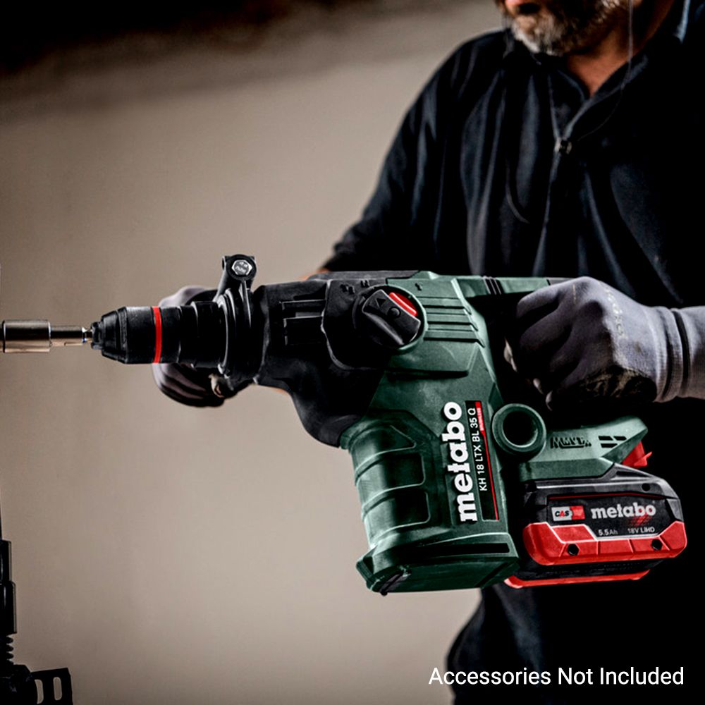 Metabo KH 18 LTX BL 35 Q (600813850) 18V Li-ion Cordless SDS-Plus ...