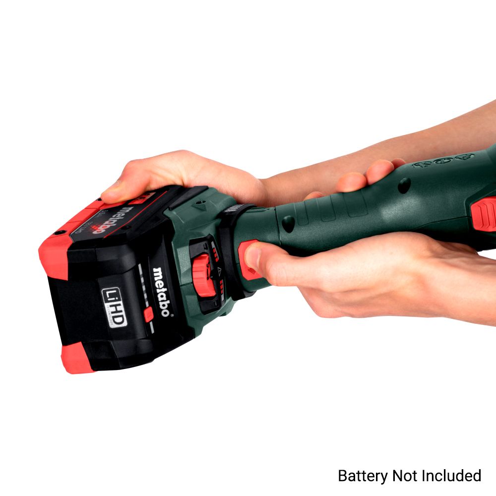Metabo WVBF 18 LT BL 11-125 (601307840) 18V Li-ion Cordless Brushless 125mm Variable Speed Flat ...