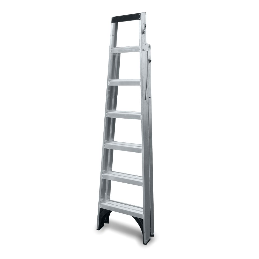 Climbrite CDAL6S 2.1m 6-Step Dual Purpose Aluminum Ladder
