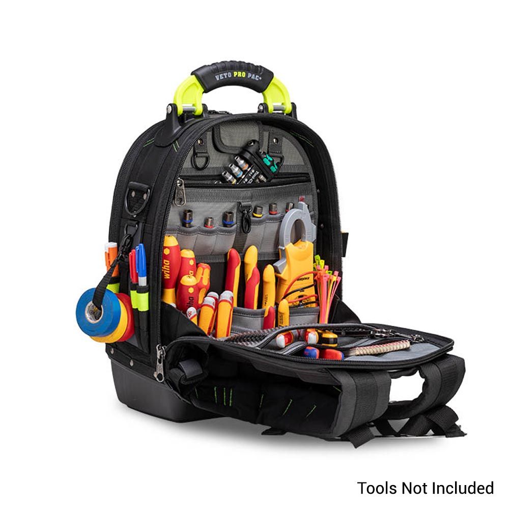 Veto Pro Pac VETOTECHPAC-SO (VPP10857) Tech Pac Backpack Tool Bag ...