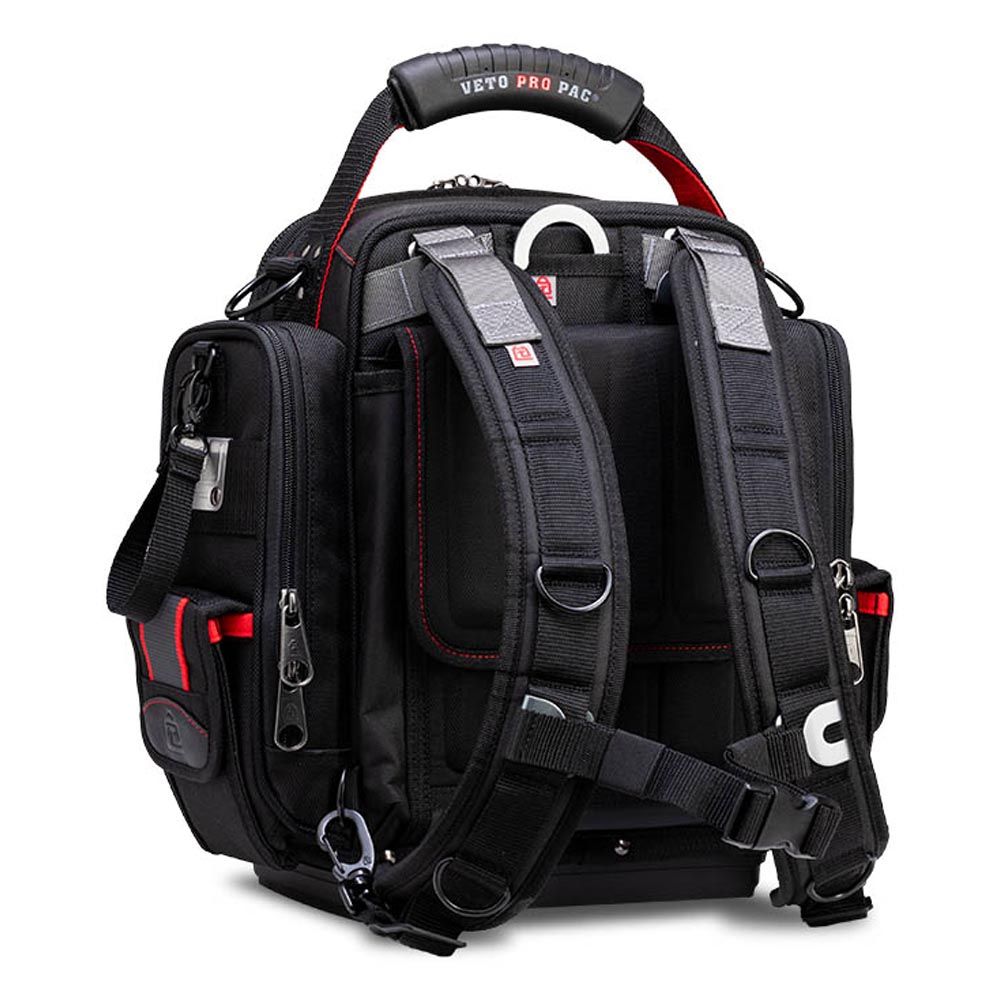 Veto Pro Pac VETOMB5B-IR (VPP10851) XXL Tech Meter Backpack Tool Bag w ...