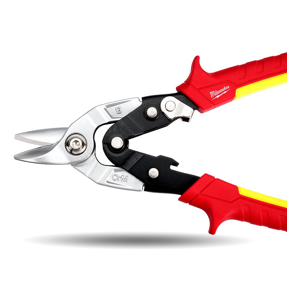 Milwaukee 4932499010 Long Cut Offset Left Aviation Snips