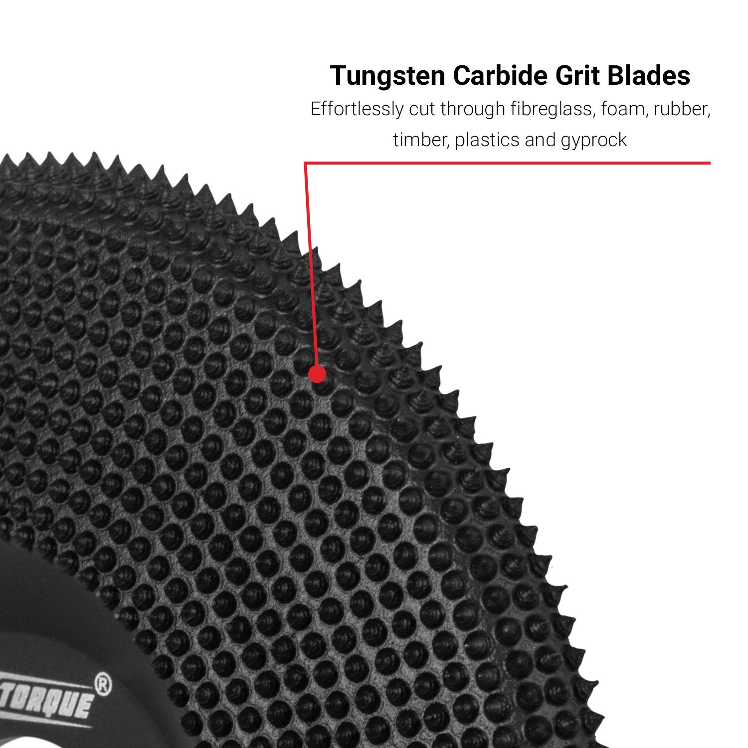Xtorque XCD115 Extreme Coarse Tungsten Carbide Disc 115mm x 22.23mm