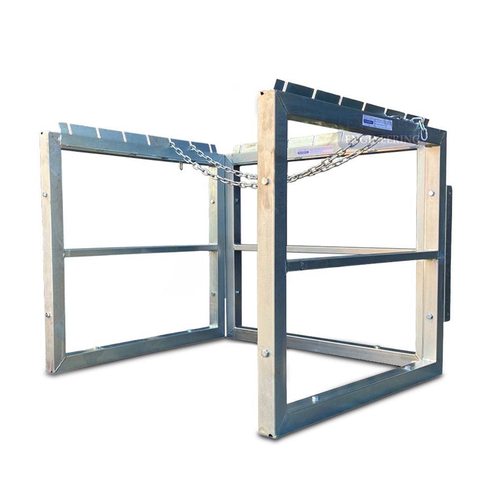 East West Engineering GBSR9 Gas Cylinder Storage Rack