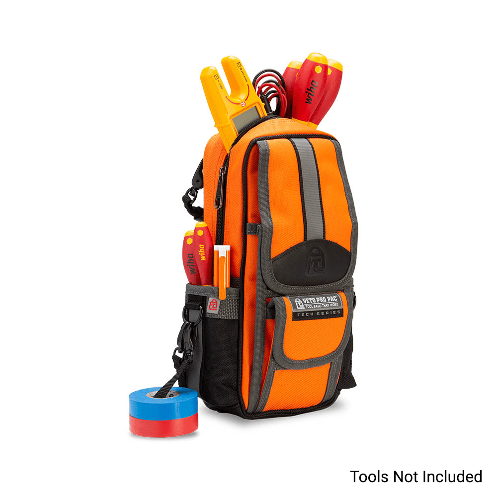 Veto Pro Pac VETOMB2HVO (VPP10240) Tall Tech Meter Tool Pouch - Hi Vis ...