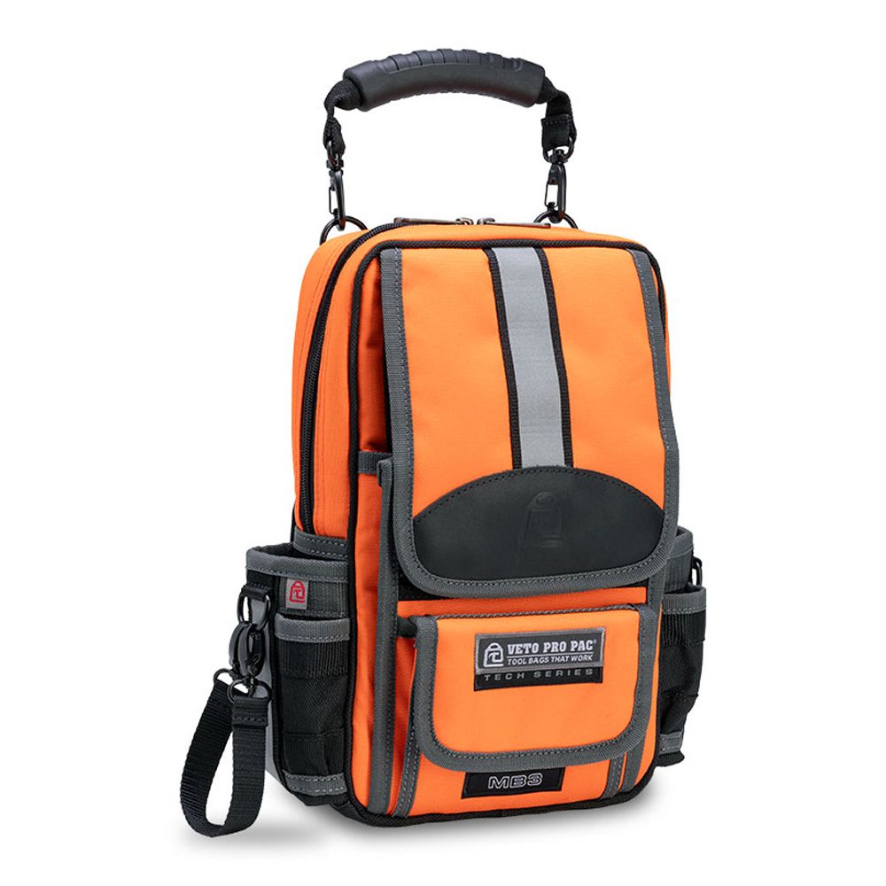Veto Pro Pac VETOMB3HVO (VPP10793) Large Meter Tool Pouch - Hi Vis Orange